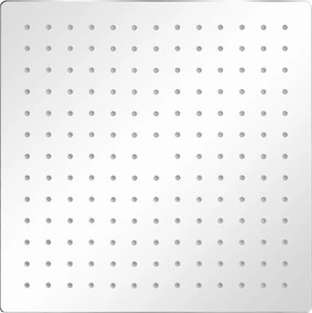 Dešťové sprchové hlavice 2 ks 30 x 30 cm nerezová ocel 275941