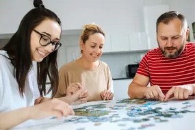 TREFL Puzzle Neuschwanstein v zimě / 3000 dílků / 116 x 85 cm / od 16