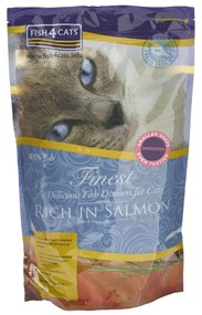 FISH4CATS Granule malé pro kočky Finest losos 1,5kg