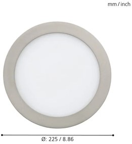 Eglo 96676 - LED RGB Stmívatelné podhledové svítidlo FUEVA-C LED/15,6W/230V
