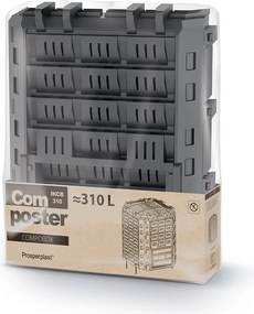 Kompostér COMPOBOXOS 310 l černý