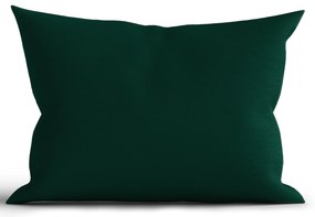 MK Lůžkoviny Bavlněný povlak na polštář Renforcé 40 x 60 cm - Jasmine tmavě zelená