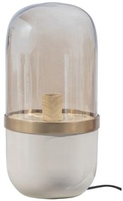 OnaDnes -20% Hoorns Bílá skleněná stolní lampa Loreine