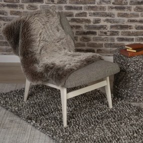 Obsession koberce Kusový koberec Samba 495 Taupe (tvar kožešiny) - 55x85 tvar kožešiny cm