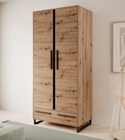 ADRK Furniture Dvoudveřová skříň ARIA