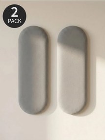 Sinsay - Čalouněné stěnové panely 2 pack - šedá