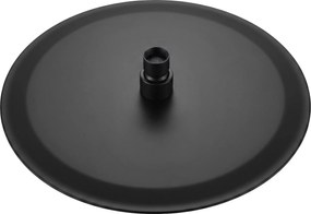Rea Rea, kulatá dešťová sprchová hlavice, JS-P014B, 30cm, černá matná, REA-P8603