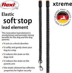 Flexi Xtreme XS pásek 3m oranžové / Vodítko
