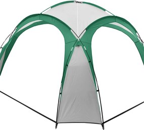 Pavilonový stan YENA s obalem 350x350 cm zeleno-bílý