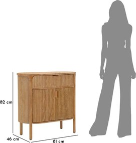 Komoda Gothenburg 81 cm z masivu jedle