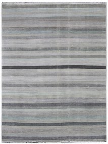 Diamond Carpets India, Ručně vázaný kusový koberec Diamond DC-MCK Aqua mix, 160x230, šedá, chodba / předsíň