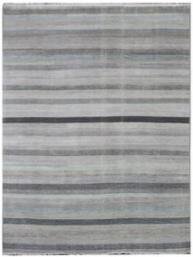 Diamond Carpets India, Ručně vázaný kusový koberec Diamond DC-MCK Aqua mix, 140x200, šedá, chodba / předsíň