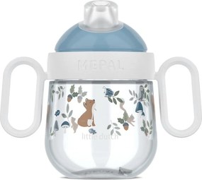 Světle modrý plastový dětský hrnek 200 ml Forest Friends – Mepal
