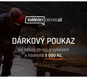 Dárkový poukaz v hodnotě 5000 Kč