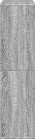 Knihovna šedá sonoma 100 x 33 x 125,5 cm kompozitní dřevo 3309335