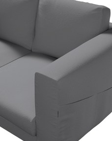 Potah na pohovku IKEA Norsborg 2-místná barva šedá látka pletený vzor