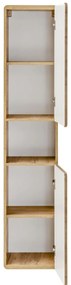 Koupelnová sestava ARUBA Craft Aruba Craft: Vysoká skříňka s košem na prádlo Aruba Craft 804 - 170 x 35 x 35 cm