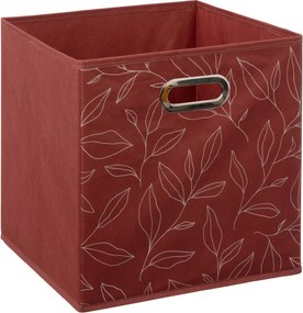 Úložný box SERENE 31x31 cm červený