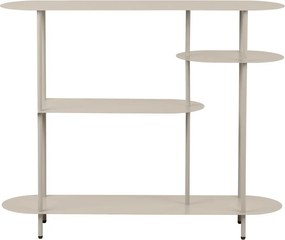 Béžový kovový regál 118x97x31 cm Rieti – House Nordic
