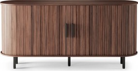 Komoda Gliss 160 cm ořech tmavý