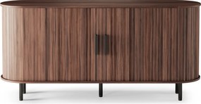 Komoda Gliss 160 cm ořech tmavý