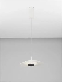 LED stmívatelný bílý designové svítidlo Olea 190