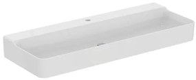 Ideal Standard Conca Ceram - Umyvadlo 1200x450 mm, bez přepadu, otvor pro baterii, bílá T380601