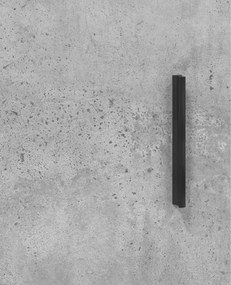 vidaXL Skříň highboard 69,5 x 31 x 115 cm kompozitní dřevo [828320] Barva: kouřový dub