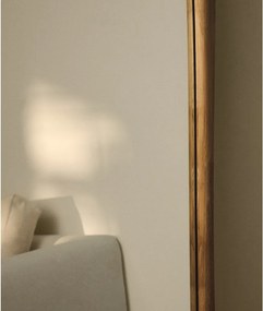 Nástěnné zrcadlo s dřevěným rámem 94,5x192 cm Alura – Kave Home