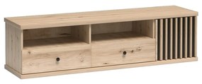 TV stolek Moderno C6 160 cm dub Artisan/černý