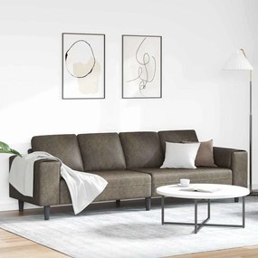 Pohovka do obývacího pokoje Tmavě šedá 250 x 77 x 76 cm 3335110