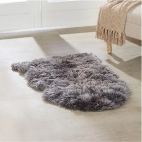 Šedá ovčí kožešina Native Natural Sheep, 60 x 120 cm