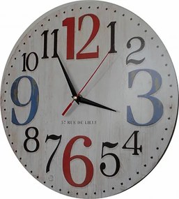 Nástěnné dřevěné hodiny - stylový dekorační prvek I SENTOP HLC91293