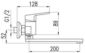 RAV Slezák CO101.5/23Z - Umyvadlová baterie COLORADO cm lesklá zlatá