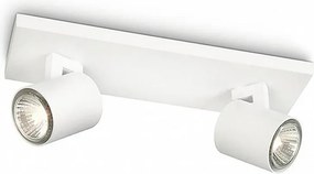 Philips 53092/31/12 - Bodové svítidlo RUNNER 2xGU10/20W/230V bílá