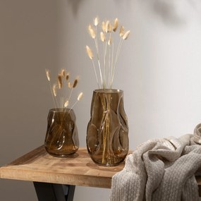 Vase Bronze Wave II 13x13x26 cm
