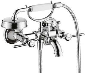 Axor Montreux - Vanová baterie se 2 páčkami, chrom 16551000