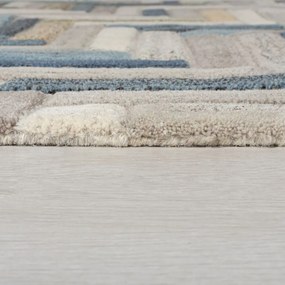 Flair Rugs, Kusový koberec Moda Russo Natural/Multi, 120x170, vícebarevná, chodba / předsíň