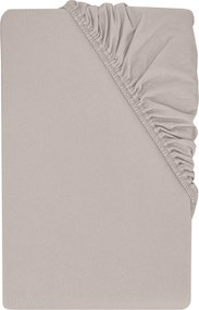 Livarno® Žerzejové napínací prostěradlo, 140-160 x 200 cm (béžová)