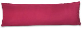 Kvalitex Saténový povlak na relaxační polštář vínový 45x120cm