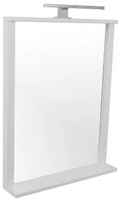 BPS-koupelny Zrcadlo s policí Basel Z 63 LED-CR osvětlením Any LED 30 CR, chrom