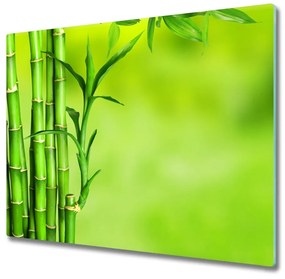 Skleněná krájecí deska bambus 60x52 cm
