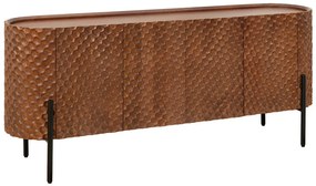 Invicta Mangová komoda ADLON tmavě hnědá 180 cm 47148