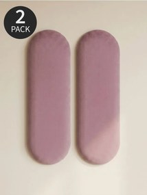 Sinsay - Čalouněné stěnové panely 2 pack - pastelová růžová
