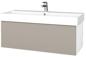 Dřevojas Koupelnová skříň VARIANTE SZZ 100 Varianta: N01 Bílá lesk / N07 Stone