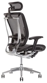 Office Pro Kancelářská židle LACERTA s podhlavníkem Barva potahu: iw01 - černá