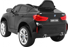 Ramiz Dětské elektrické autíčko BMW X6M lakované - černé SUV + dálkové ovládání