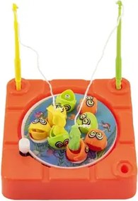 TEDDIES Magnetická hra Rybář / 8 rybiček / 2 pruty