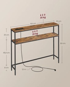 Konzolový stolek LNT136KD01