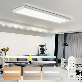Immax NEO LITE FRAME Smart stropní svítidlo 120x30cm, IP44, CCT,  WiFi, Tuya, BEACON bílé